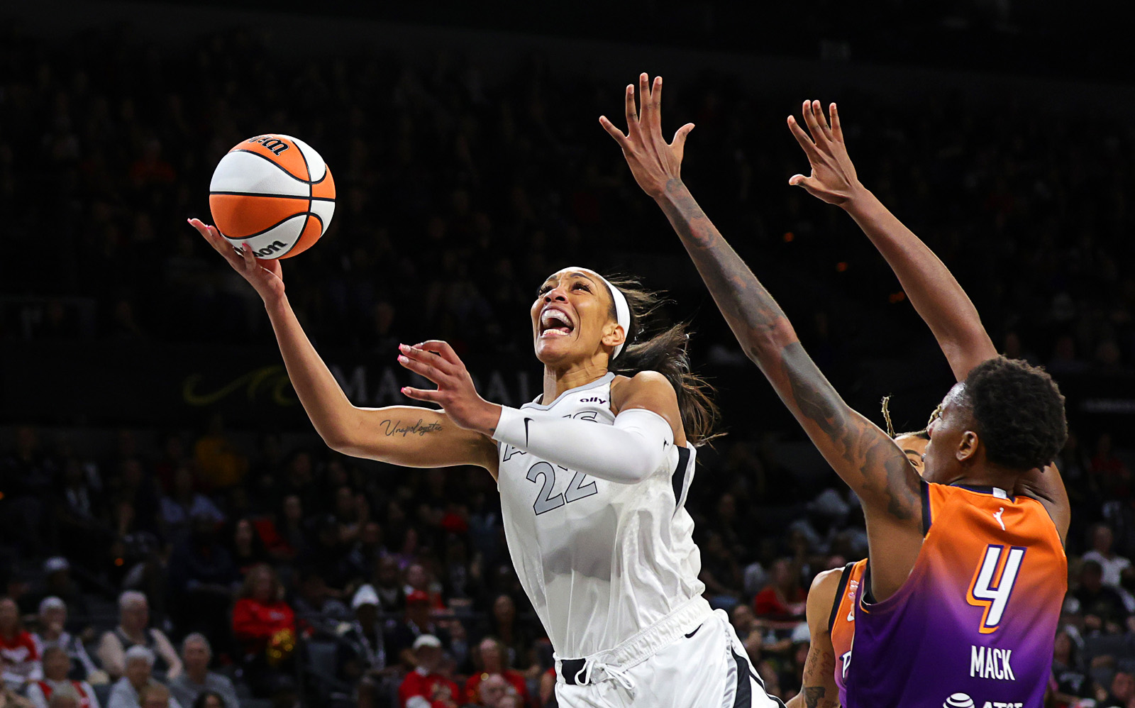 Aces Defeat Mercury 89-80 in Home Opener - Las Vegas Sun News