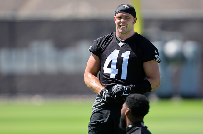 Spillane set to build on breakout season in second year with Raiders - Las Vegas Sun News