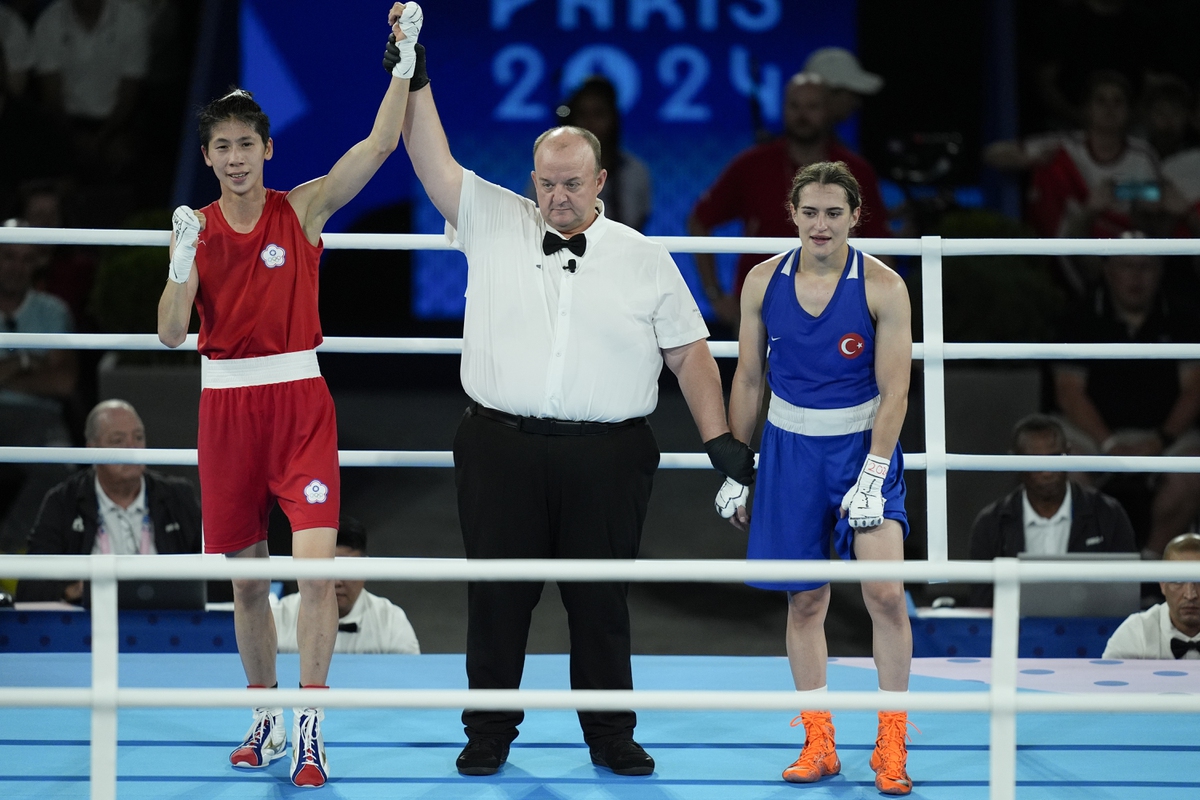 Lin Yu-ting advances to gold-medal Olympic bout, excelling amid ...