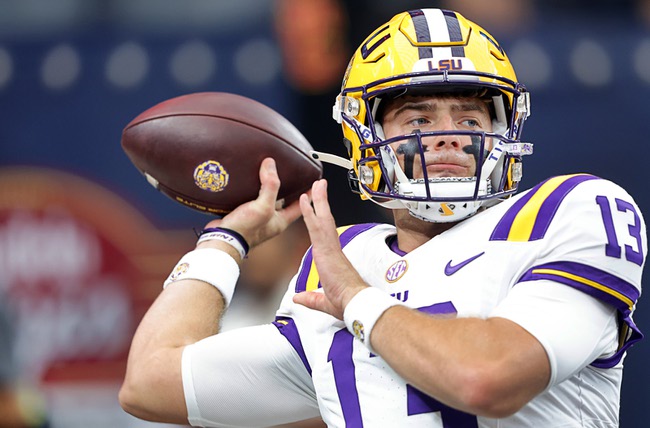 Photograph : USC defeats LSU in Modelo Kickoff Classic - Las Vegas Sun News