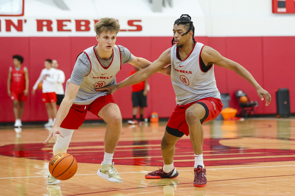 UNLV's Rishwain happy, healthy, making most of final college season ...