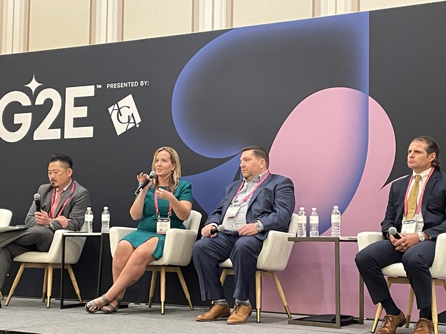 Photograph : G2e cta - Las Vegas Sun News