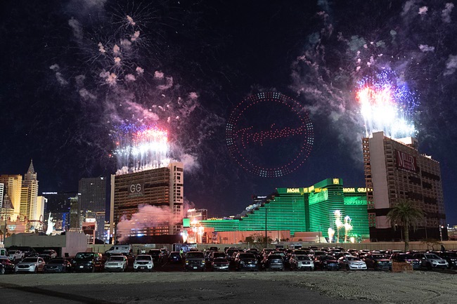 Trop is dropped: Legendary Vegas casino imploded in early-morning ...