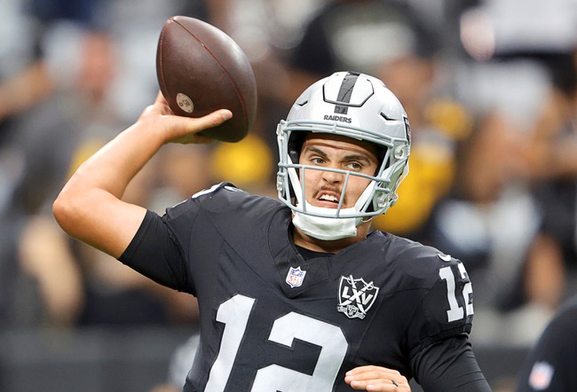 Aidan O’Connell has much to prove in Raiders’ final five games - Las ...