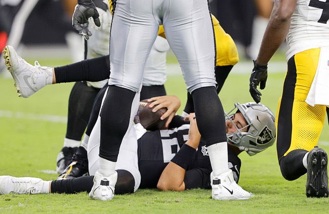 Raiders running out of options on offense after anemic showing - Las ...
