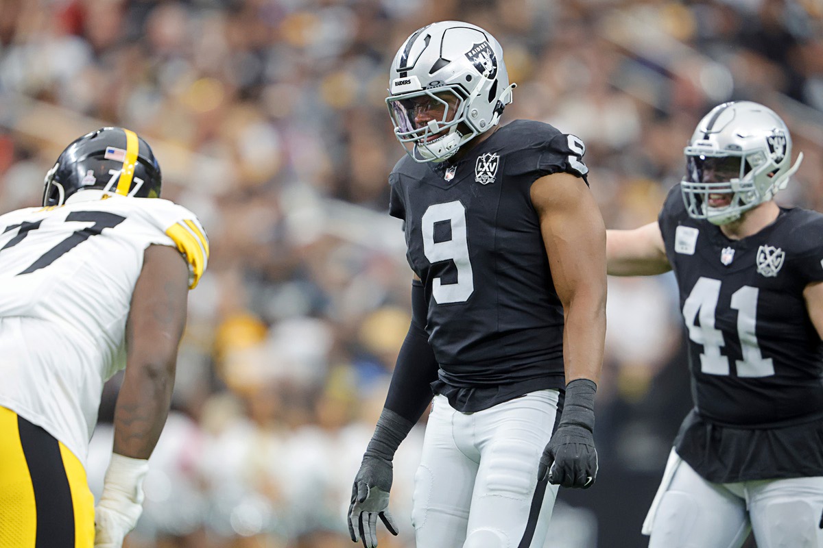 Tyree Wilson headed in right direction as Raiders enter season's second half - Las Vegas Sun News