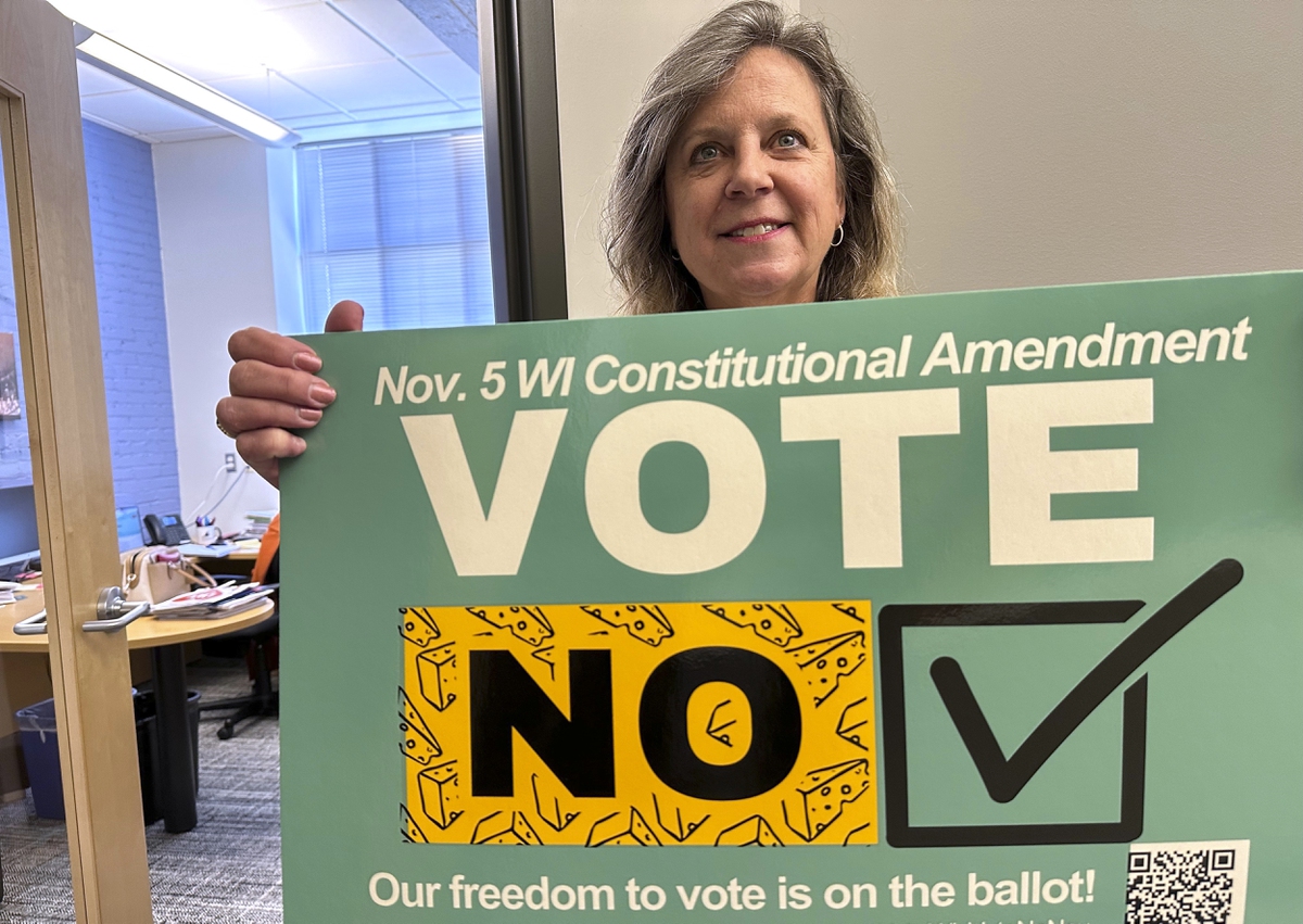Wisconsin voters consider constitutional amendment barring noncitizens ...
