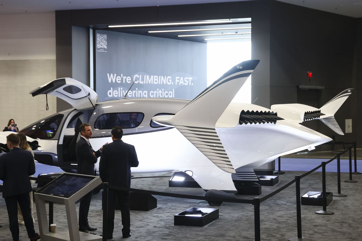 Company shows off all-electric jet at Las Vegas exhibition - Las Vegas ...