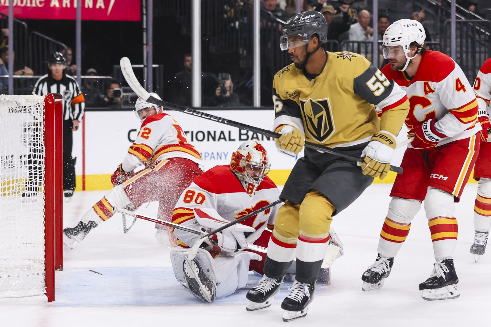 Knights Defeat Calgary Flames, 6-0 - Las Vegas Sun News