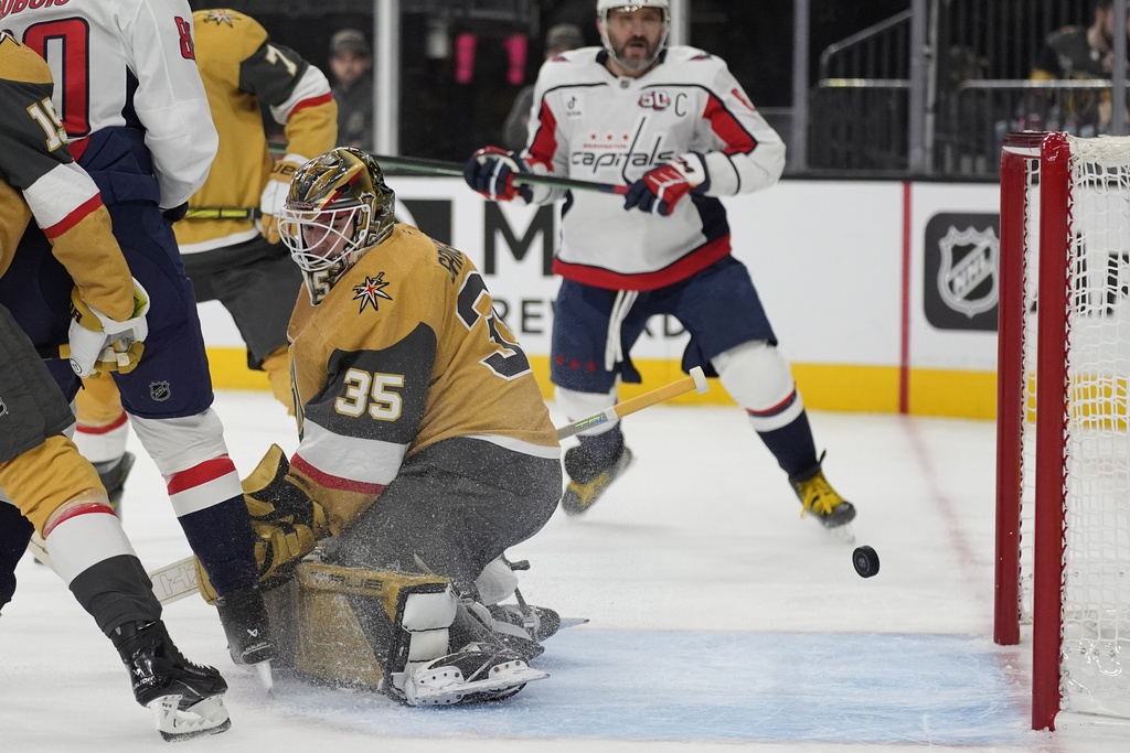 Golden Knights drop 2nd straight home game to Capitals - Las Vegas Sun News