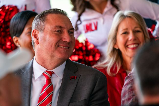 Photograph : UNLV New Head Coach Dan Mullen - Las Vegas Sun News