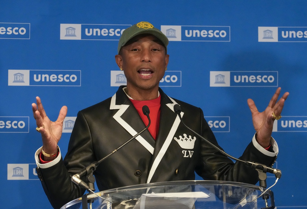 Pharrell Williams is named a UNESCO goodwill ambassador - Las Vegas Sun ...