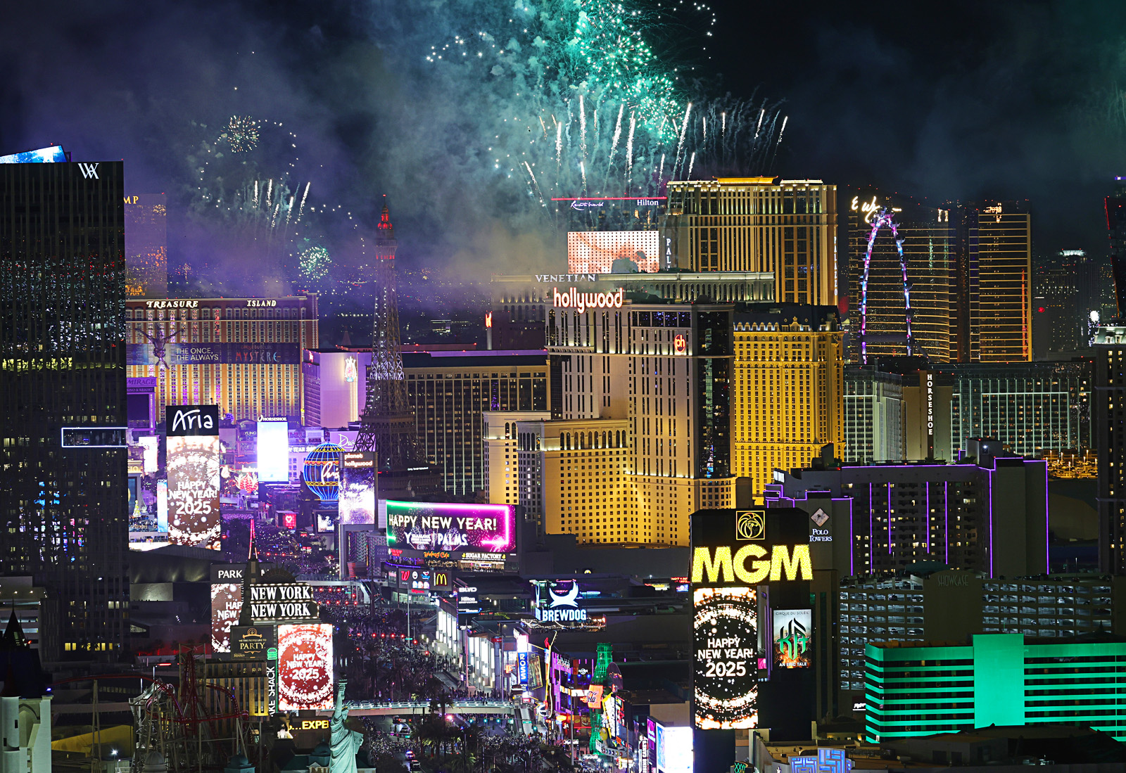 Countdown to 2025: Top New Year’s Eve events across the Las Vegas Strip ...