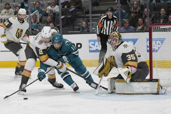 Golden Knights sweep regular season series against Sharks - Las Vegas ...