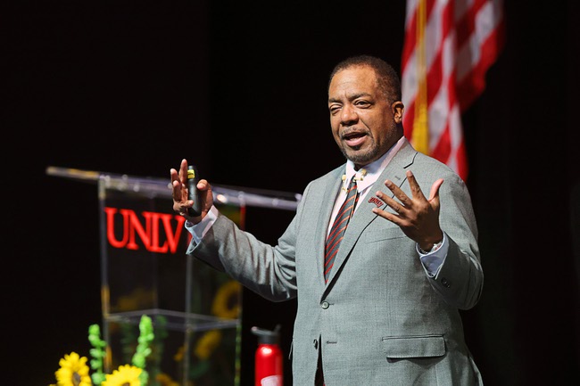 Thinking big paying off for UNLV; Whitfield addresses university ...