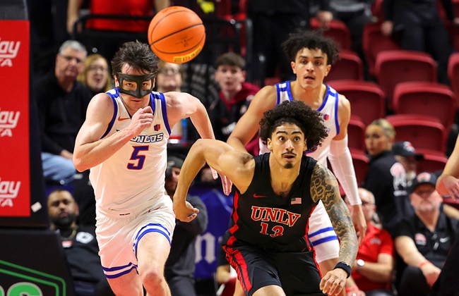 Game day: Boise State pulls away from ice-cold UNLV, 71-62 - Las Vegas ...