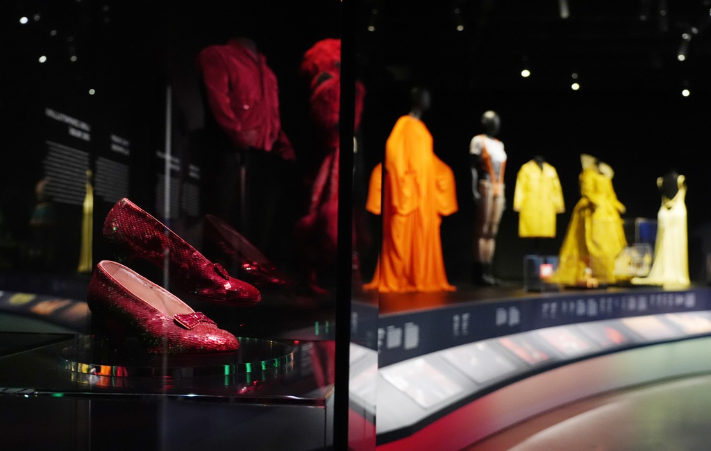 In ‘Wicked,’ they’re silver. But at Academy Museum color show, the ruby ...