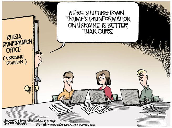 Mike Smith Cartoon : 022125 smith cartoon Russia - Las Vegas Sun News