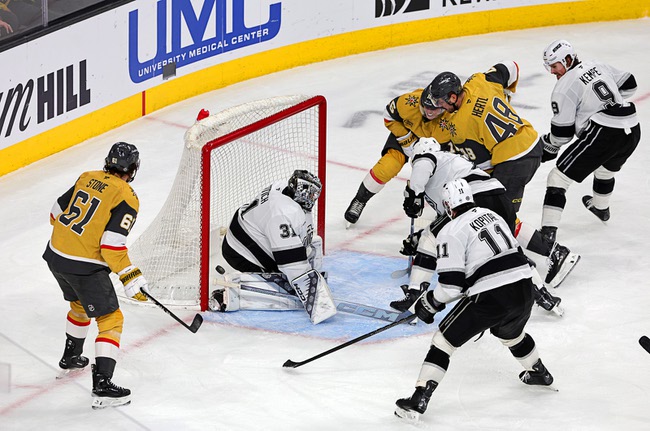 Lopsided first period costly in Golden Knights loss to Kings - Las ...