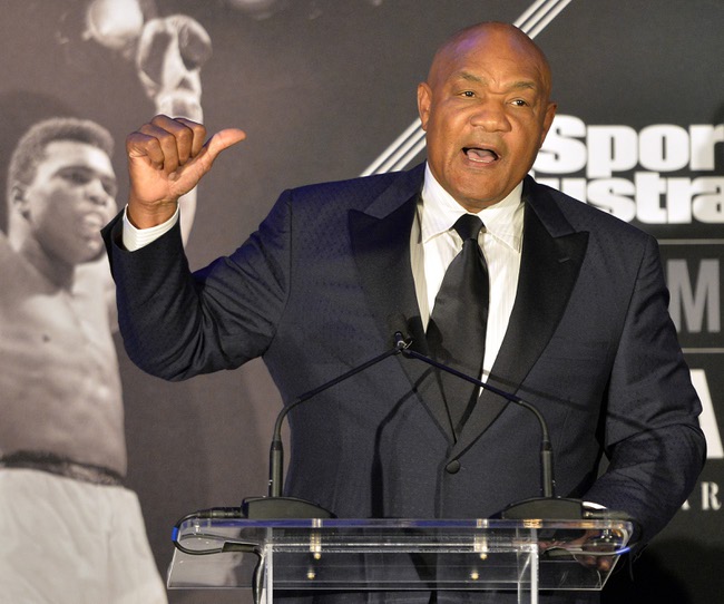 George Foreman, the glowering heavyweight who became a lovable champion ...