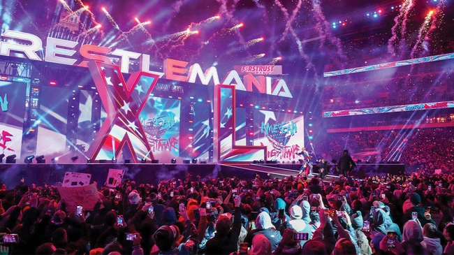 WrestleMania 41 in Las Vegas was the highest grossing event in WWE ...