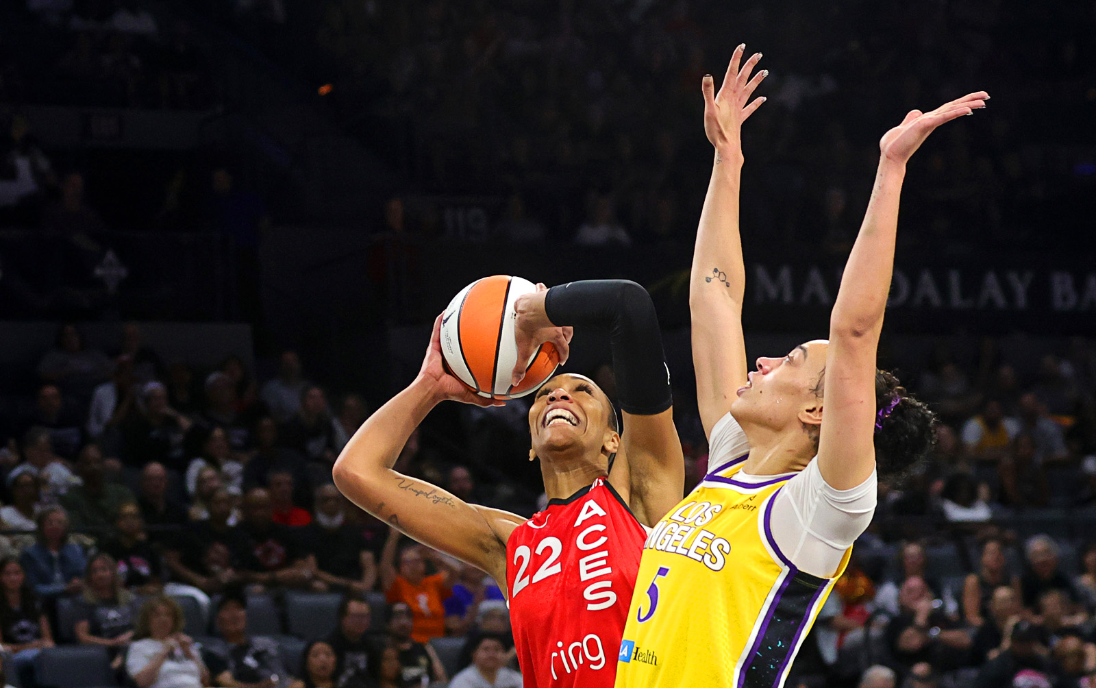 Aces Defeat Sparks - Las Vegas Sun News