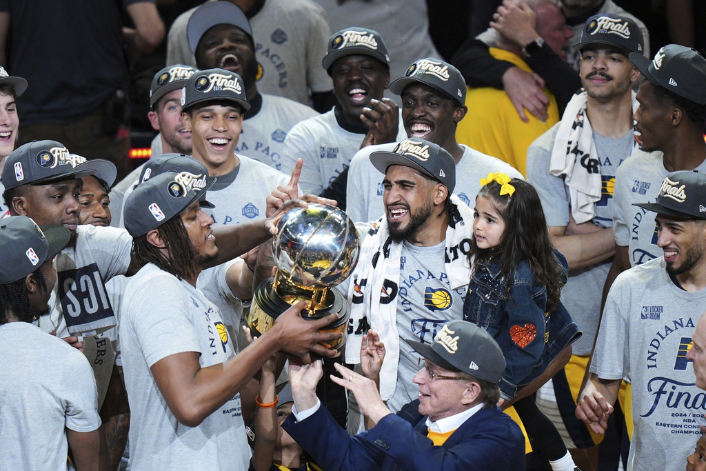 Pacers beat Knicks to reach NBA Finals for the second time in franchise ...