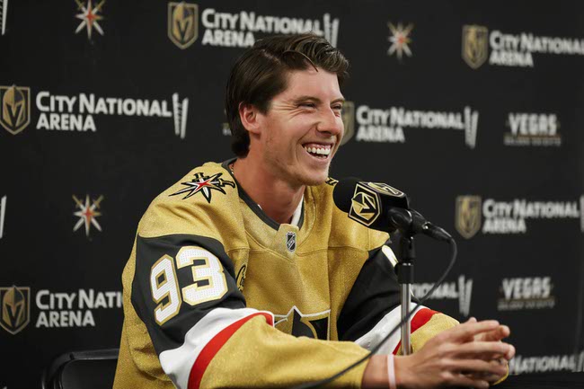Mitch Marner hits the ice as Golden Knights open training camp with ...