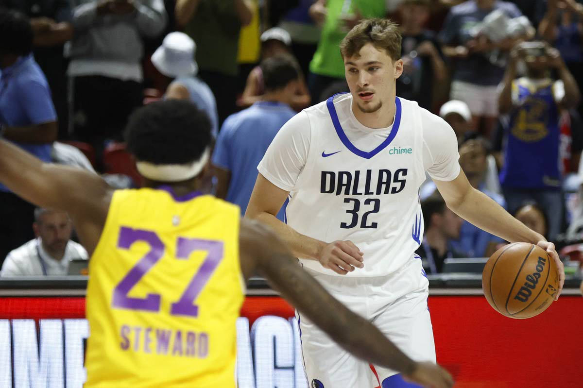 Cooper Flagg's run in the NBA Summer League ending after 2 games - Las ...