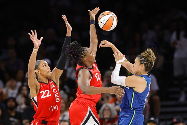 Photograph : Aces Crushed by Lynx 111-58 - Las Vegas Sun News