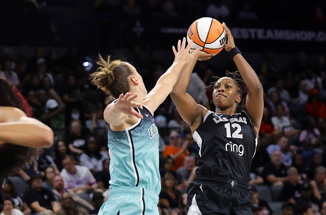 Las Vegas Aces beat Liberty 83-77 for fifth straight win - Las Vegas ...