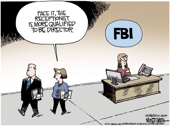 Mike Smith Cartoon : 091725 smith cartoon FBI - Las Vegas Sun News