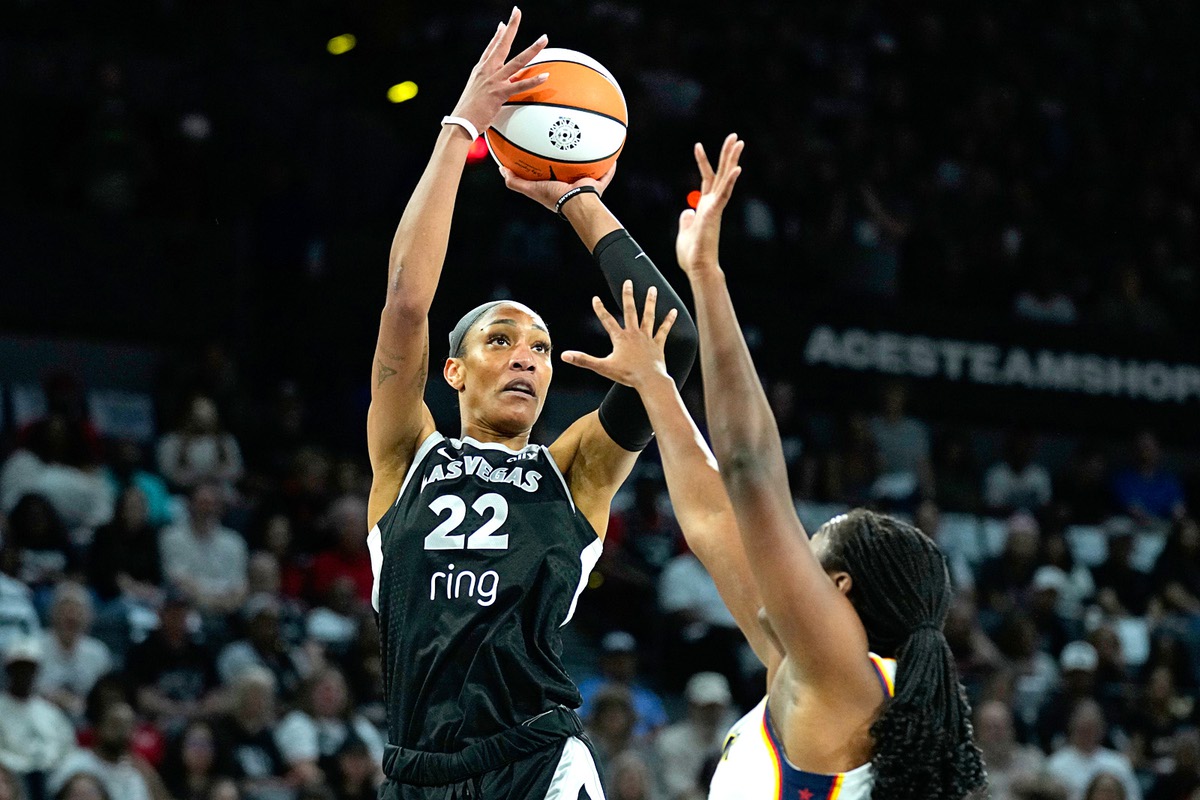 Wilson scores 25 points as Aces even WNBA semifinal series with Fever ...