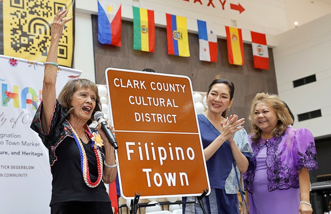 Generations gather to celebrate the unveiling of Las Vegas Filipino ...