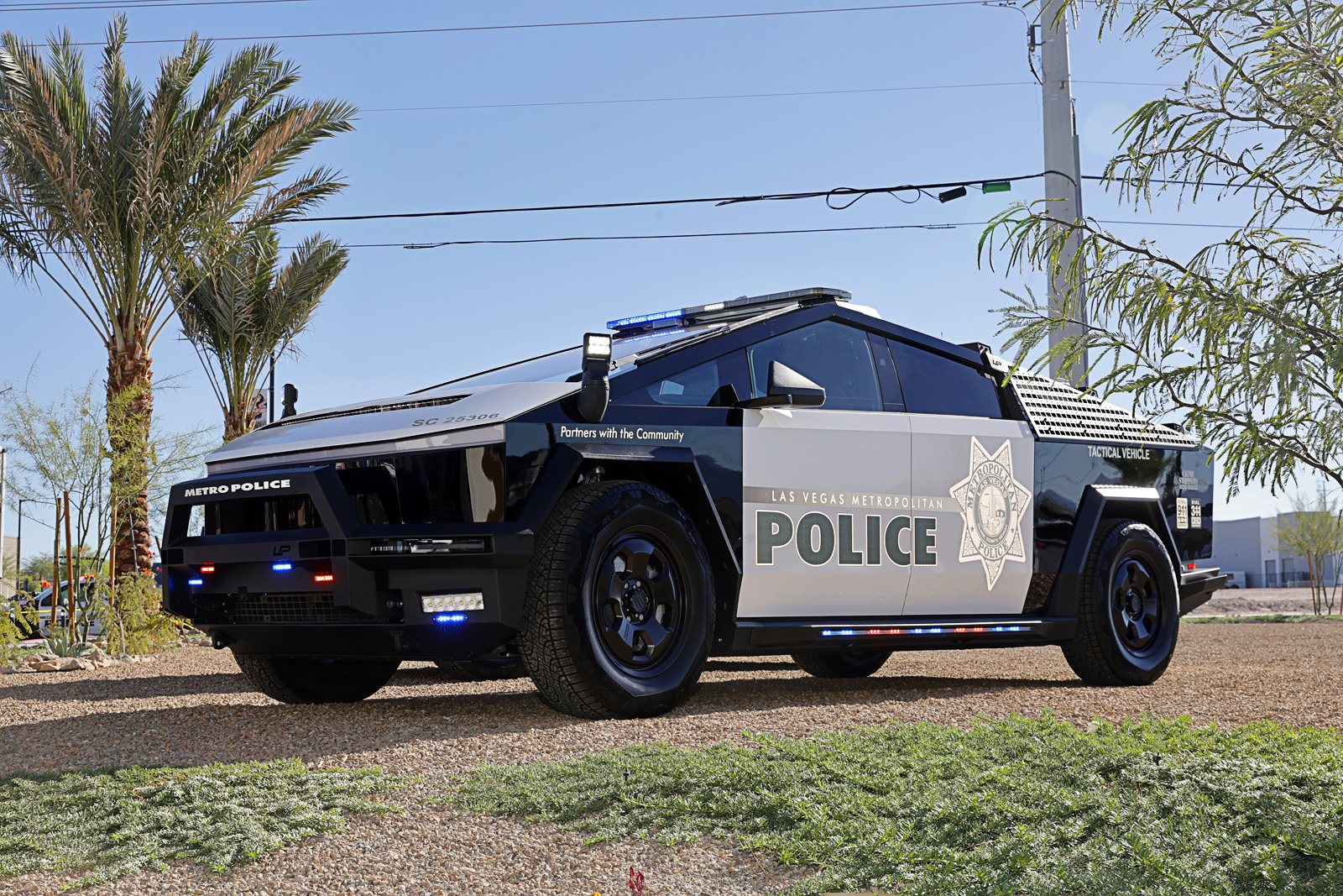 Metro Police Tesla Cybertrucks - Las Vegas Sun News