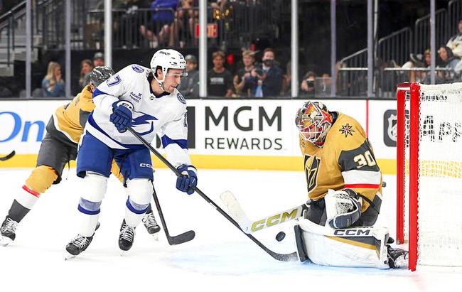 Photograph : Golden Knights Defeated by Lightning 6-3 - Las Vegas Sun News