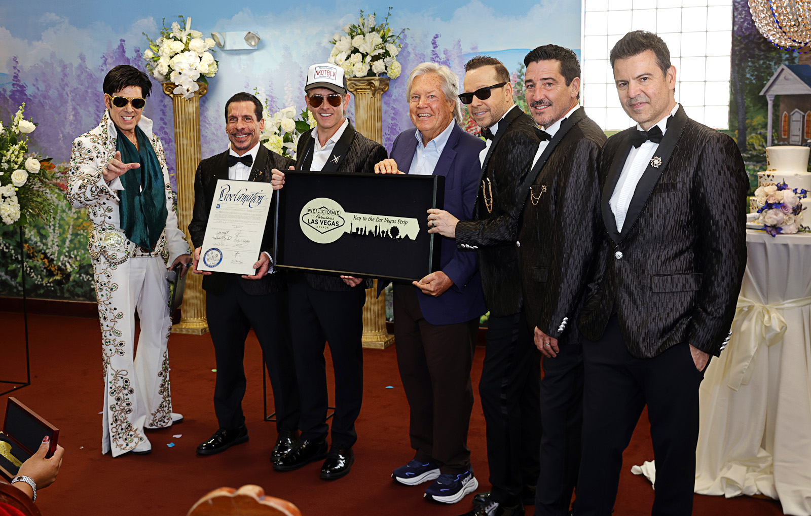 New Kids On the Block Commitment Ceremony - Las Vegas Sun News