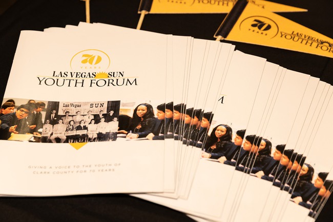 Photograph : 2025 Sun Youth Forum Recognition Dinner - Las Vegas Sun News