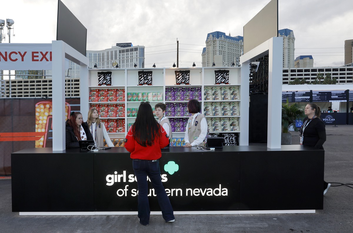 Where auto racing meets empowerment, Girl Scouts steal the show - Las ...