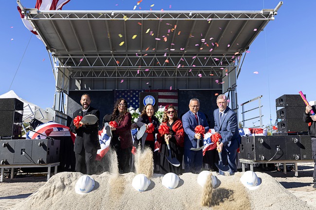 Nevada State Veterans Memorial breaks ground at Thunderbird Family ...