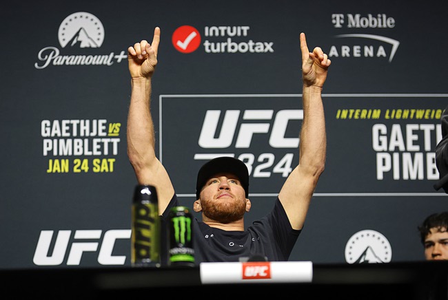 Photograph : UFC 324 News Conference - Las Vegas Sun News