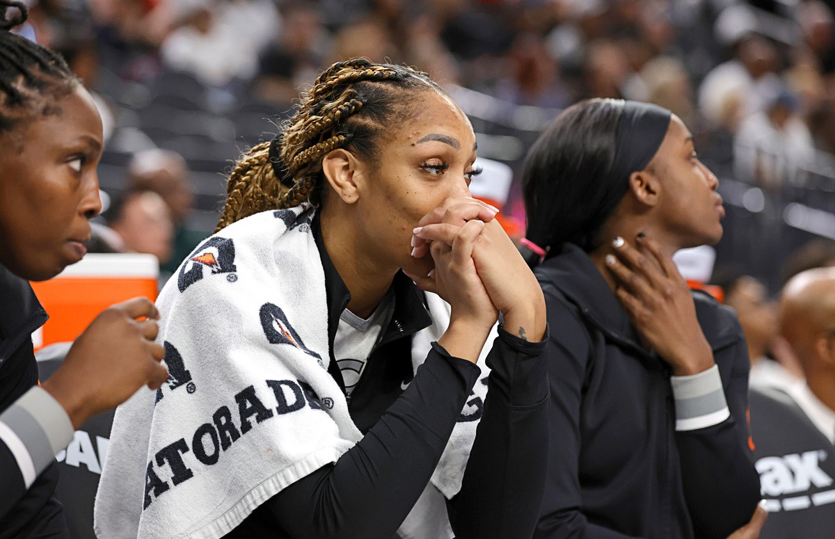 Wilson's 28 points and 15 rebounds power Aces past Valkyries - Las ...