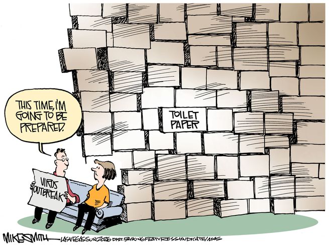 Mike Smith Cartoon: 051826 smith cartoon virus - Las Vegas Sun News