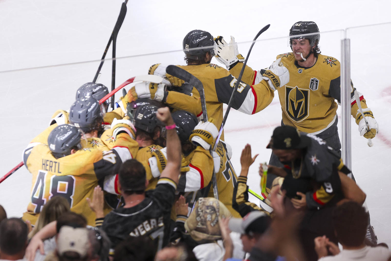 Back in the battle: A long season leads the Vegas Golden Knights to ...