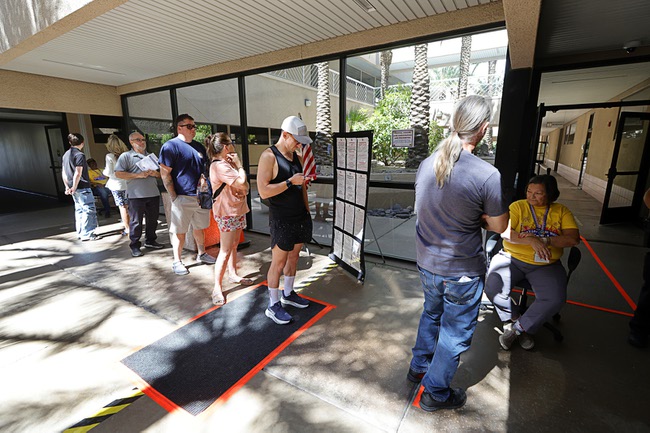 Nevada primary voter turnout hits familiar low heading into election ...