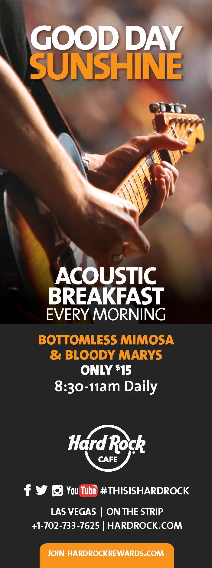 Enter to win breakfast for two at the Hard Rock Cafe - Las Vegas Weekly