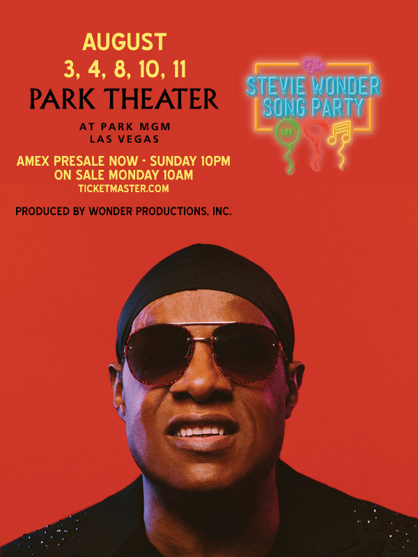 Enter to win tickets to see Stevie Wonder - Las Vegas Weekly
